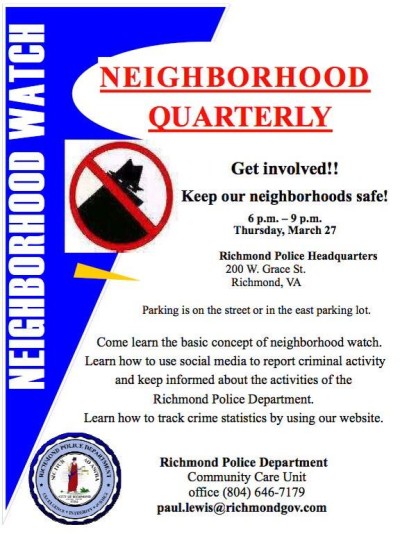 Neighborhood Watch Meeting